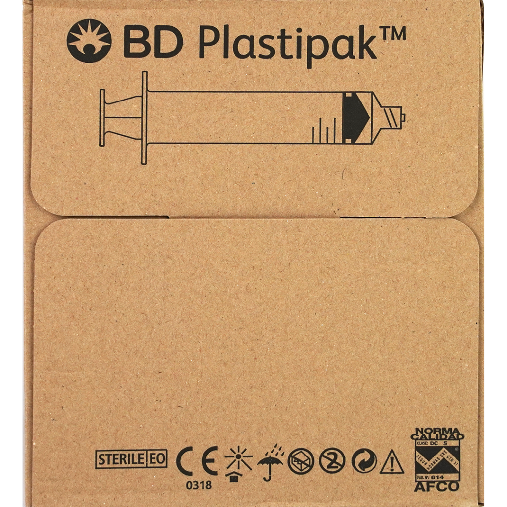 BD Plastipak Syringe injectiespuiten, 10ml, 3 delig, Luer-Lock (100) • Medische Artikelen SMA