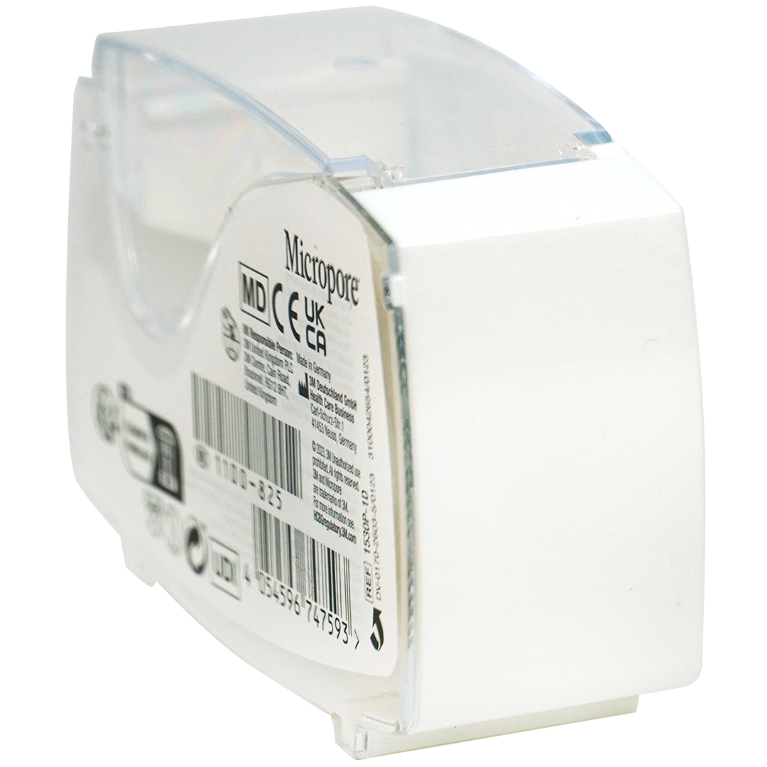 3M™ Micropore™ Chirurgische Hechtpleister op dispenser, 2.5cm x 9.1m (1 ...